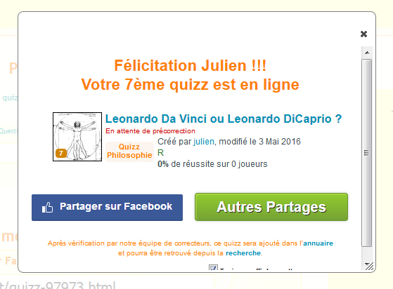 Comment créer un Quiz