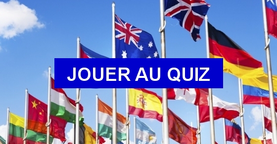 Quiz Drapeaux du monde