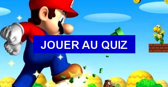 Quiz Personnages de Mario - Mario bros