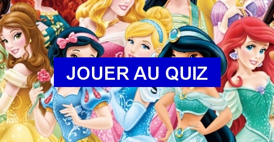 Quizz Princesses Disney - Quiz Disney