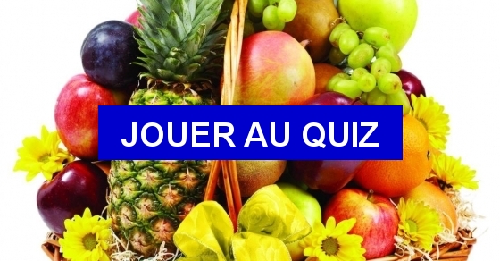Quizz Trouvez le fruit à l'aide des indices. - (1) - Quiz Fruits