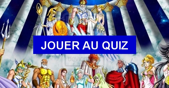 Quiz Les 12 dieux de l'Olympe - Grece
