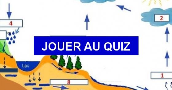 Quizz Le cycle de l'eau - Quiz Sciences