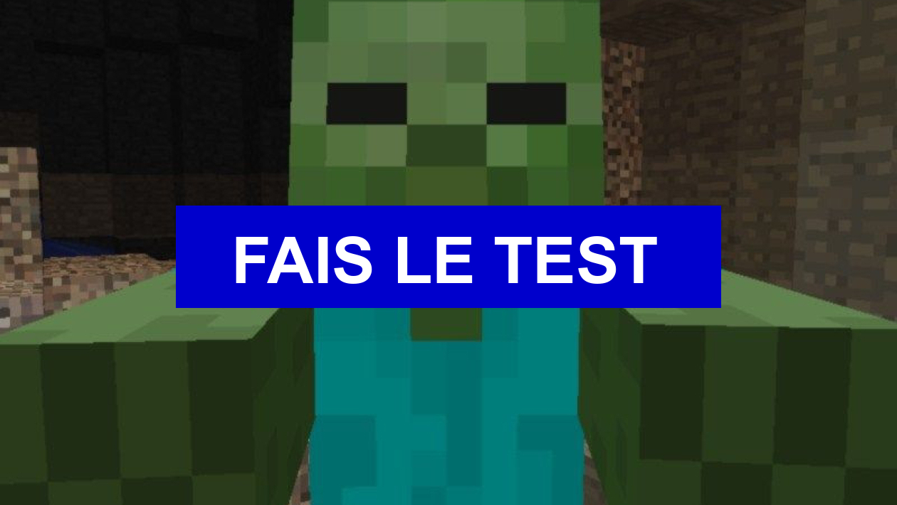 Test de personnalité Quel monstre de ‘Minecraft' es-tu