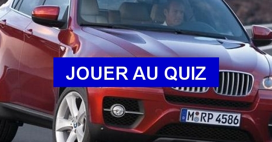 Quiz Voitures magnifiques - Auto