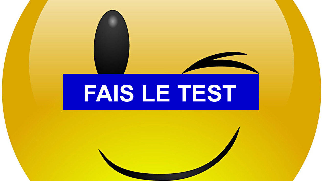 Test 4 ~ Quel emoji es-tu