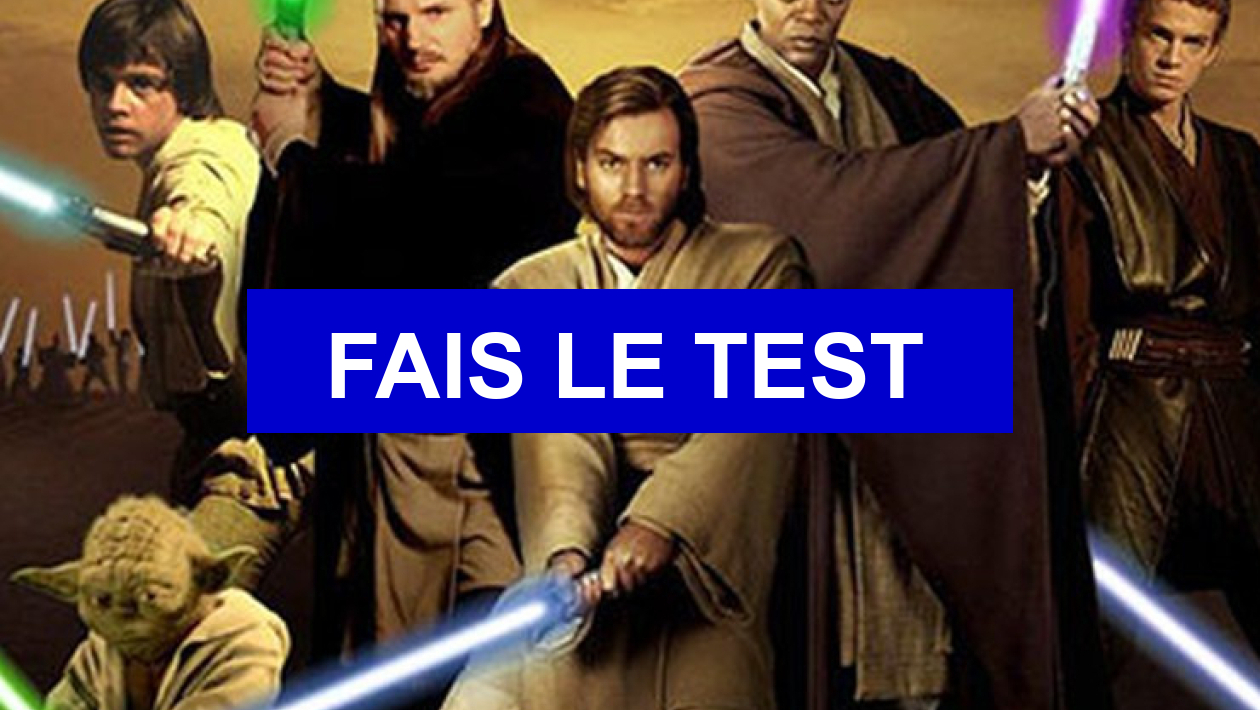 Test de personnalité Star Wars : quel Jedi es-tu