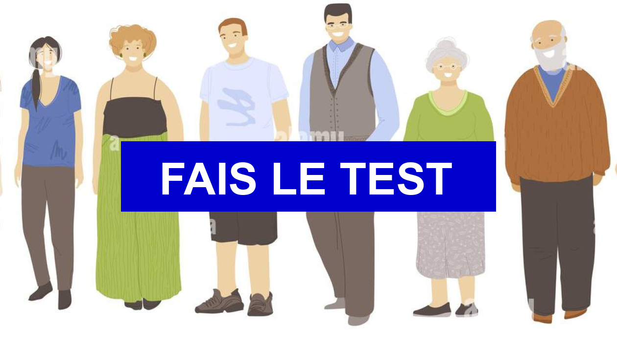 Test de personnalité Je vais essayer de deviner ton âge
