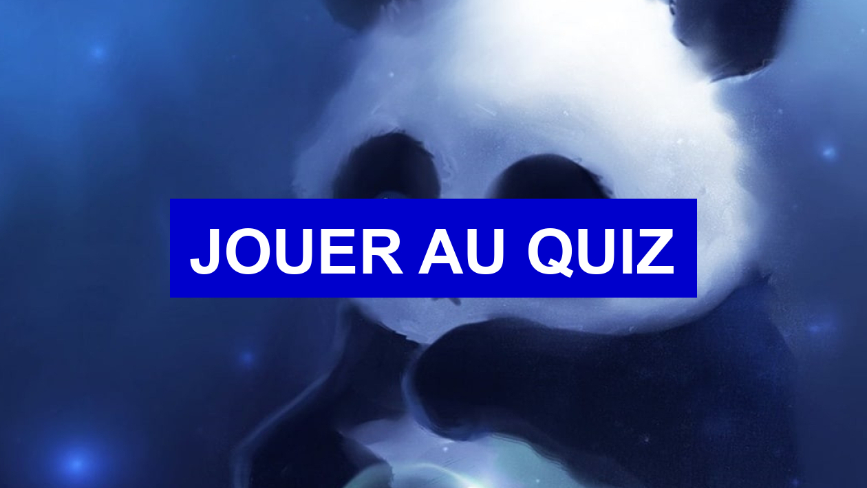 Quiz Les pandas en culture générale