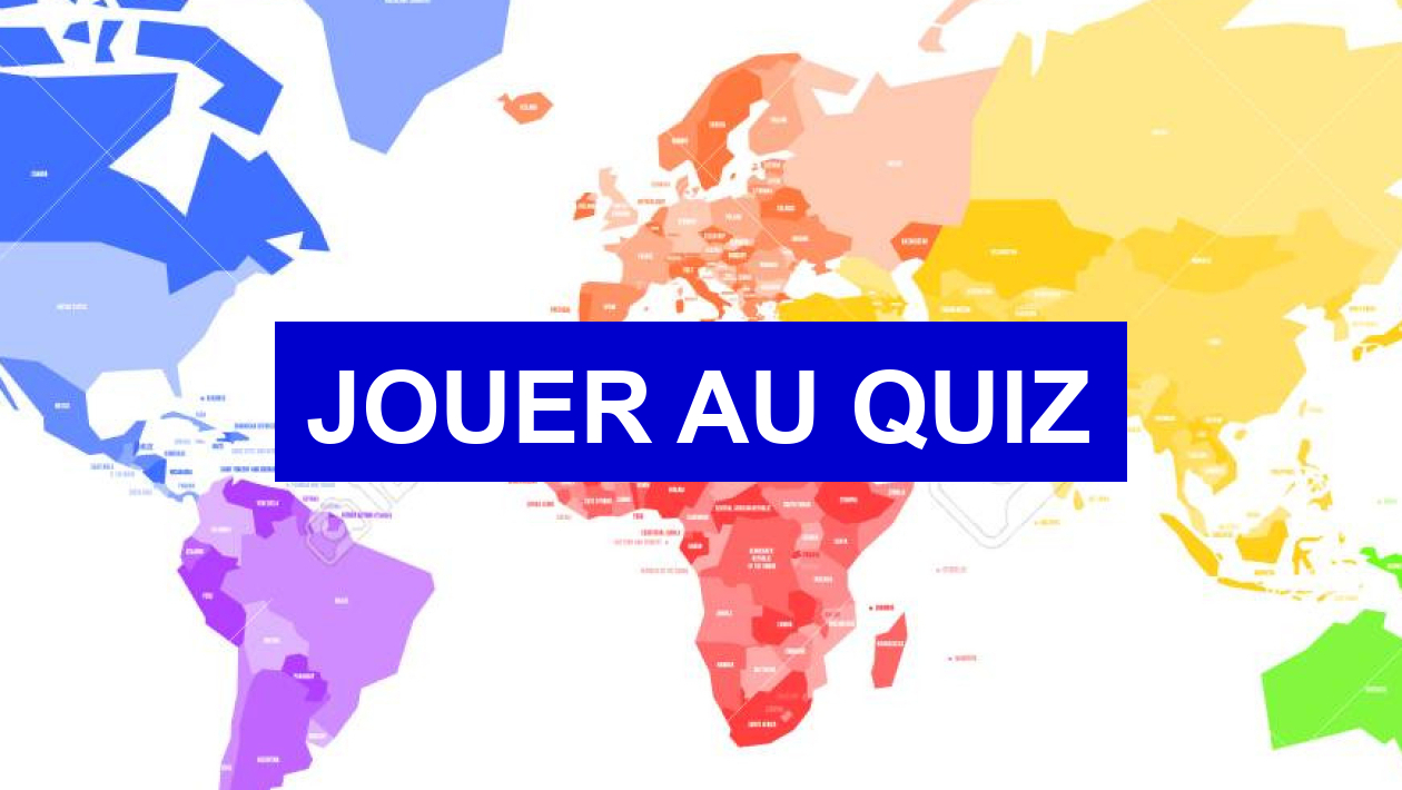 Quiz Un pays = un continent - Continents