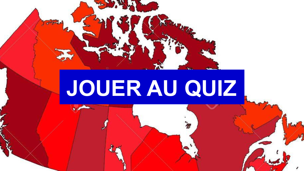Quiz Subdivisions canadiennes - Provinces, Canada