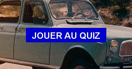 Quiz Modèles renault