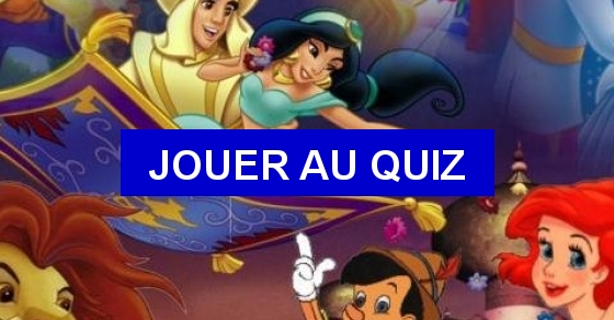 Quiz Dessins animés - 1