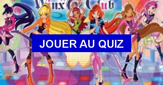 Quizz Les Winx - Quiz Winx
