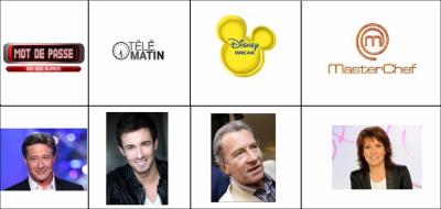 Quiz Associez... un présentateur télé à son émission ! - Emissions