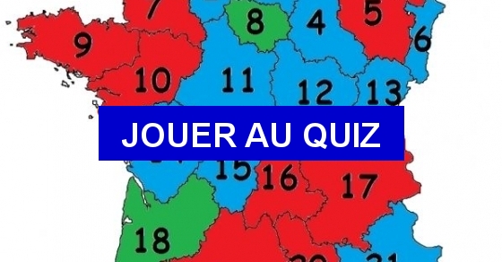 Quizz Les régions en France (niveau 6ème) - Quiz Regions, France