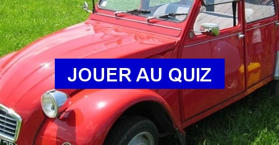 Quiz Voitures de légendes: La deux-chevaux - Auto