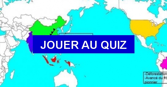 Quiz Population et développement durable - Geographie