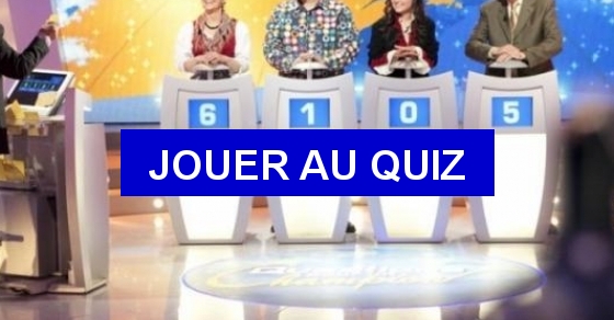 Quiz Les Jeux à la Télé