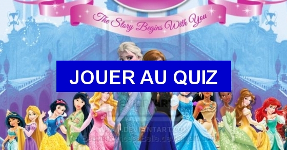 Quiz QCM - Les princesses Disney