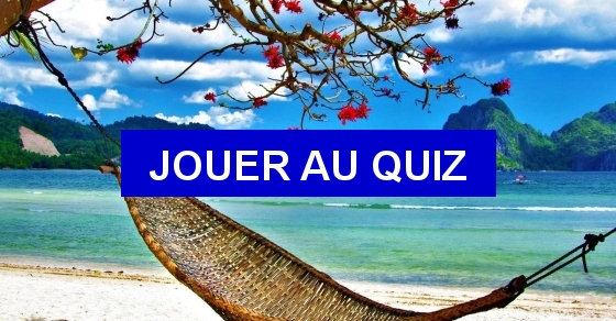 Les quiz sur la plage ! - Culture generale, Chansons, Geographie