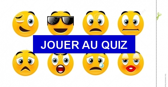 Quiz Les smileys 2 - Enfants